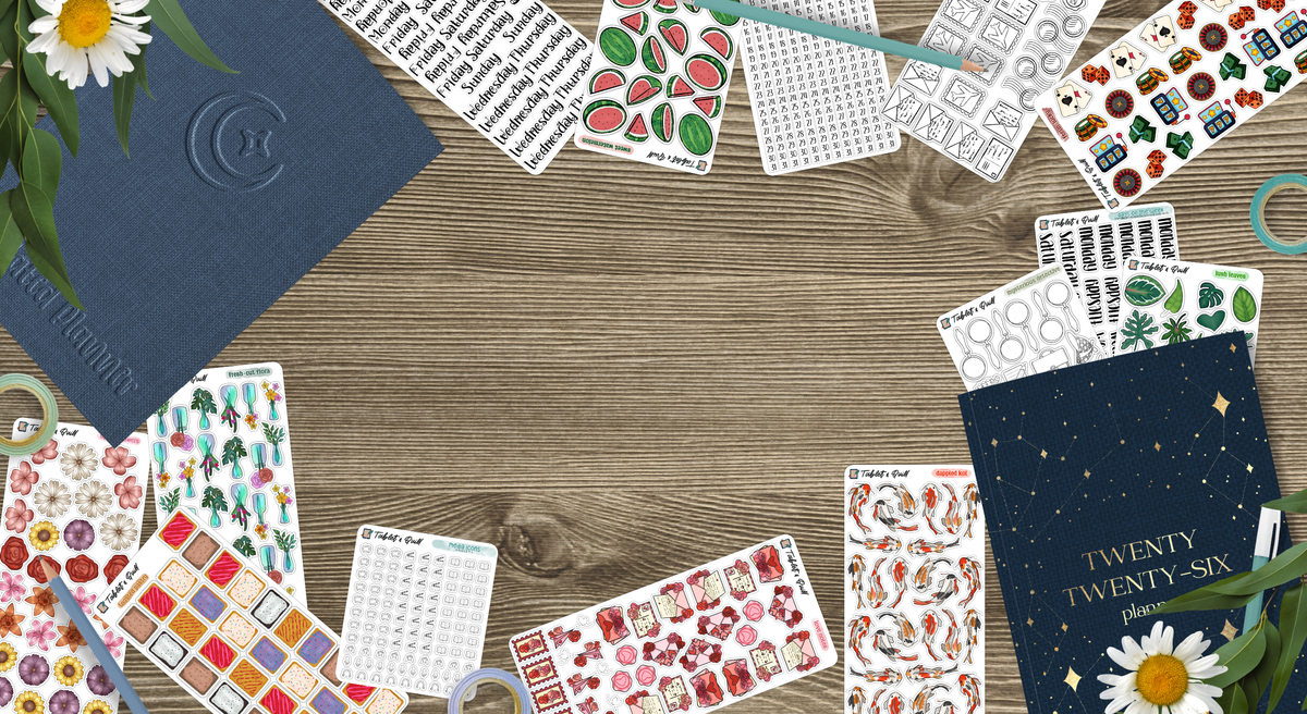 Tablet & Quill: Stickers and planners for bullet journal lovers ...